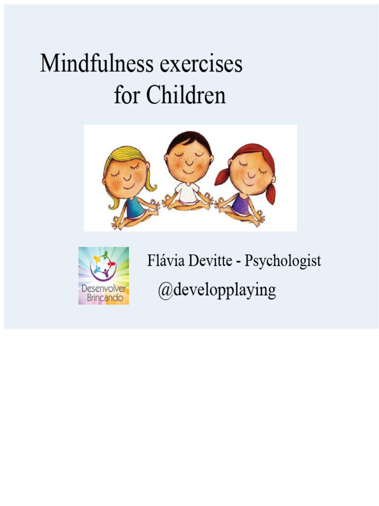 Mindfulness Exercises for Children | PDF | Foot | Breathing