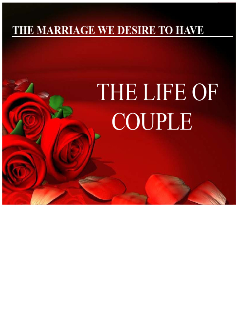 Keys to a Happy Marriage | PDF | Love | Marriage