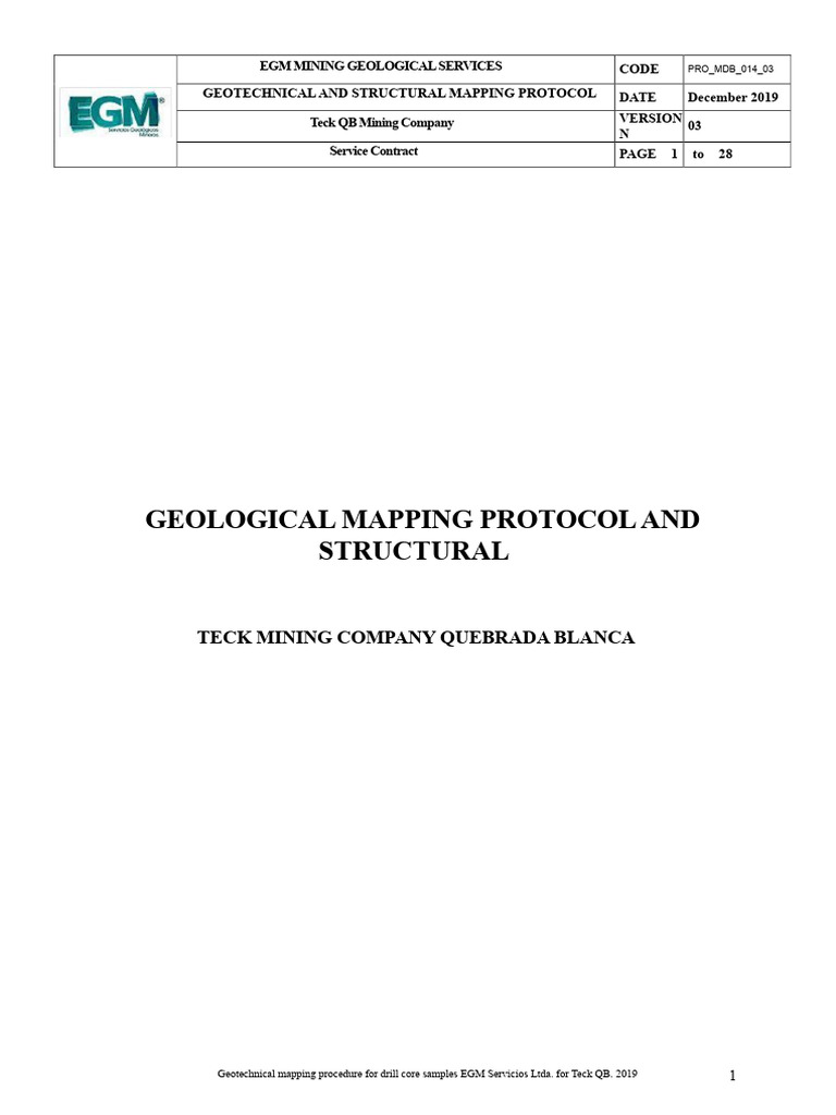 PRO - MDB - 014 - 03 - Procedure For Geotechnical and Structural ...