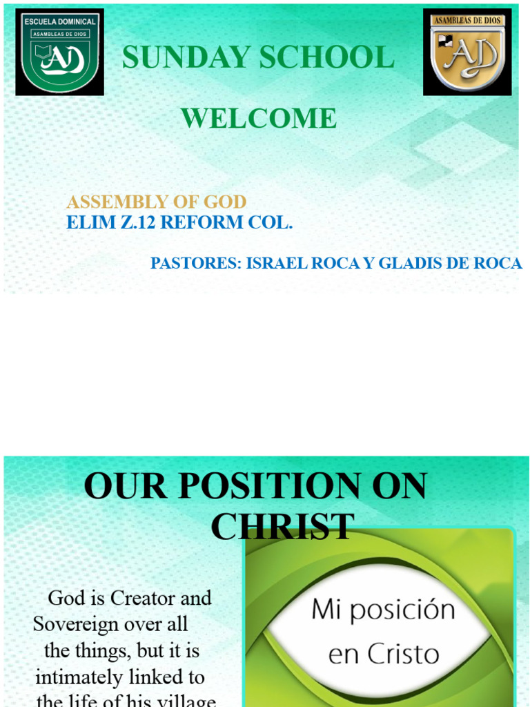 OUR POSITION IN CHRIST (Normal) (1) | PDF | Jesus | Salvation