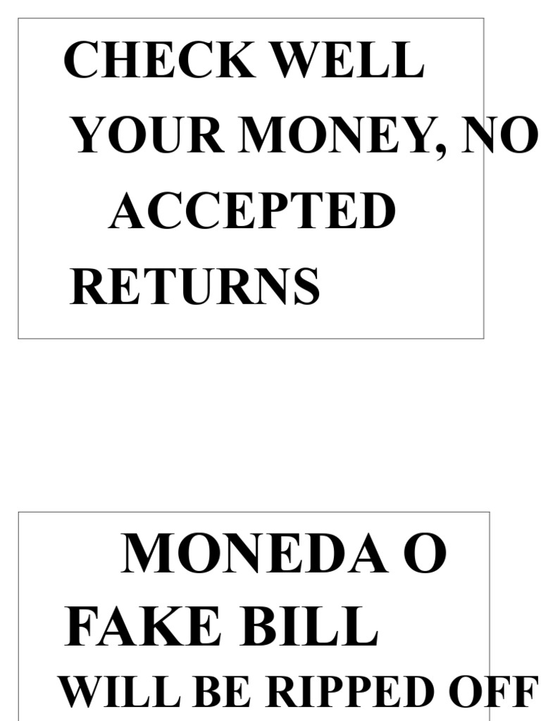 Check Your Money Well | PDF
