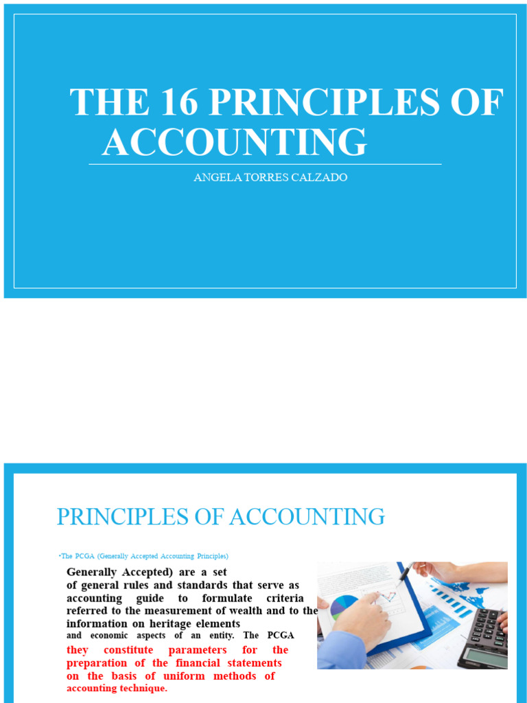 16 Key Accounting Principles Explained | PDF | Valuation (Finance ...