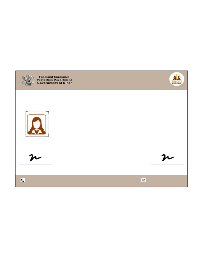 Ration Card | PDF