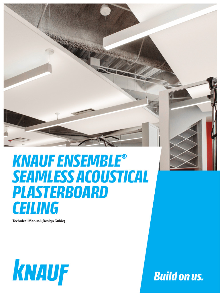 Knauf Ensemble® Acoustical Ceiling Guide | PDF | Classical Mechanics ...