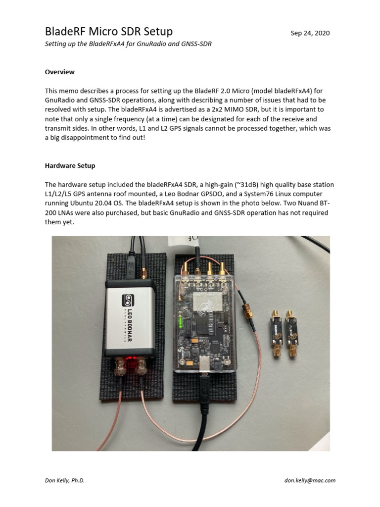 BladeRF Paper 092420 | PDF | Computer Science | Computing