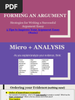 AICE Body Paragraph Structure Guide | PDF