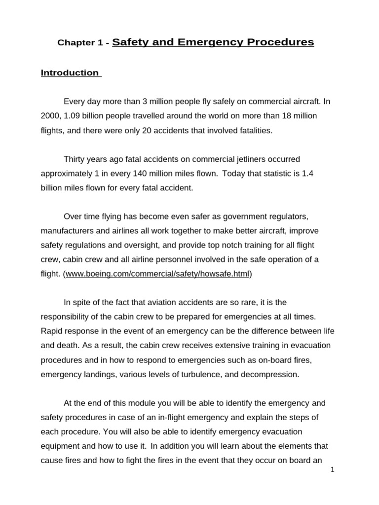 Aviation Safety and Emergency Procedures | PDF | Flight Recorder ...
