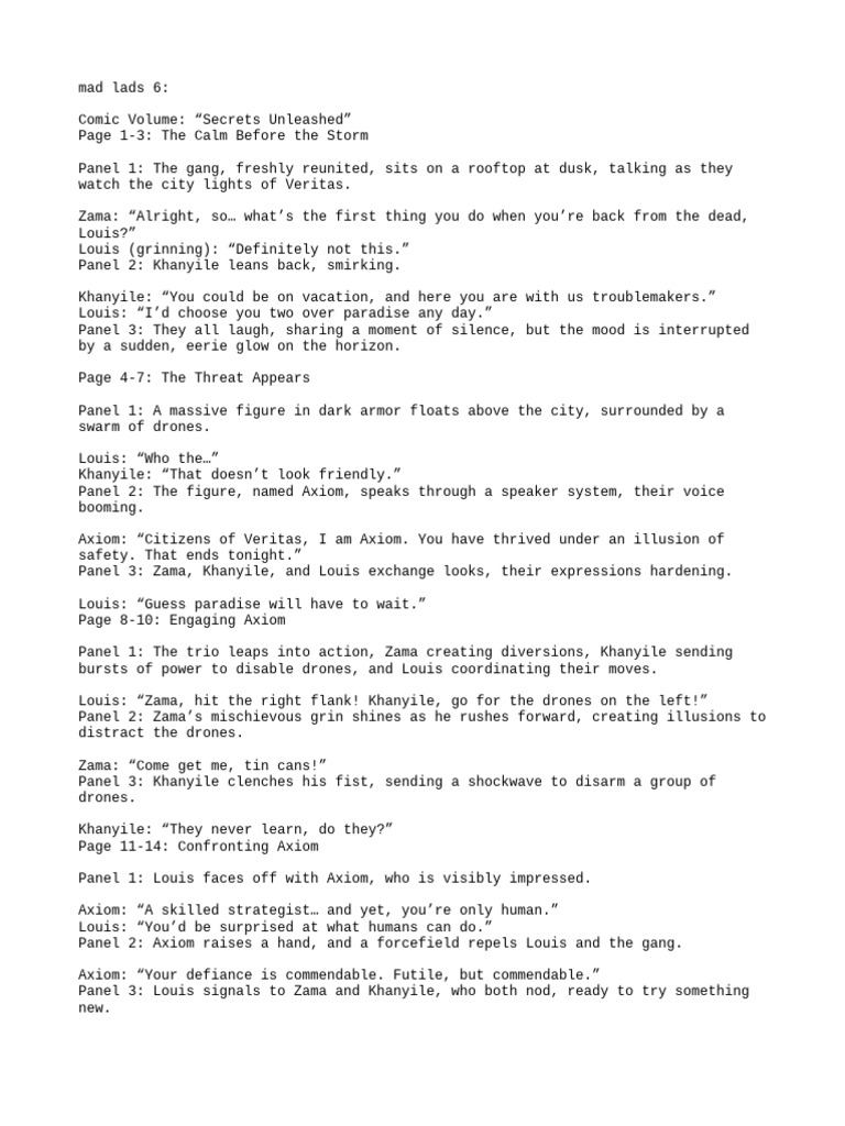 mad lads 6 | PDF