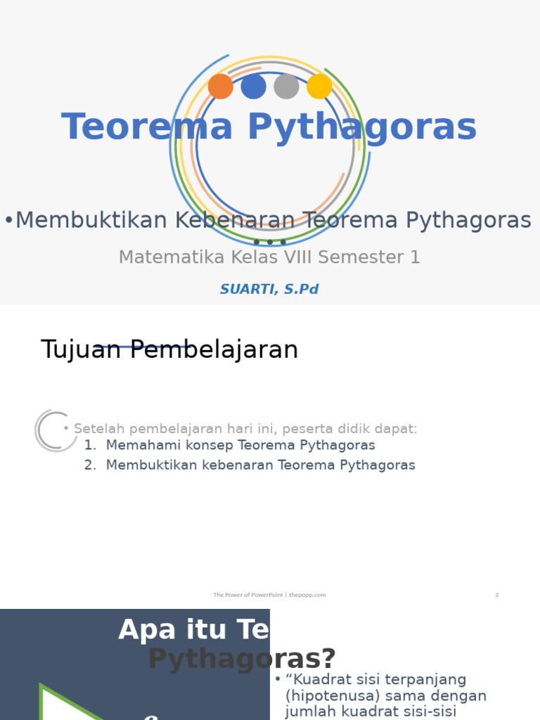 Teorema Pythagoras | PDF