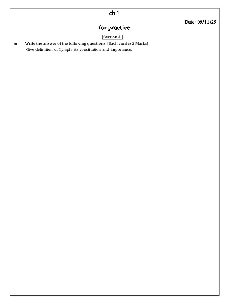 Forpractice D09 Nov 2025 | PDF