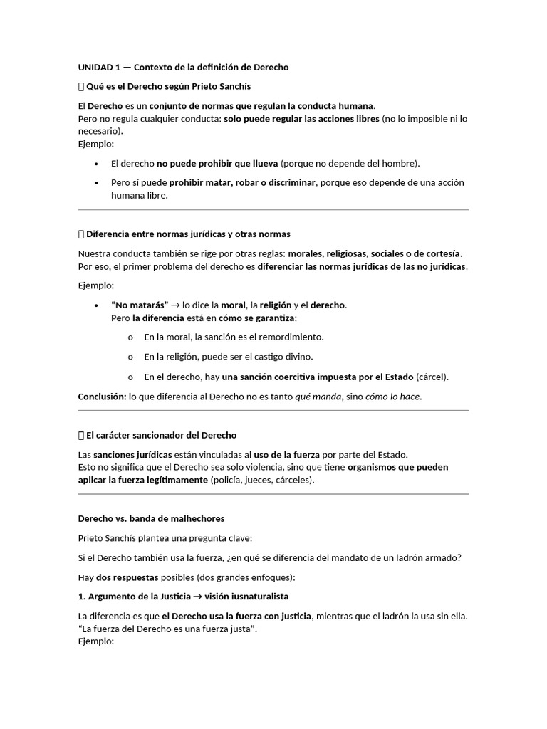 Resumen Del Resumen de Intro Al Derecho | PDF | La Ley natural ...