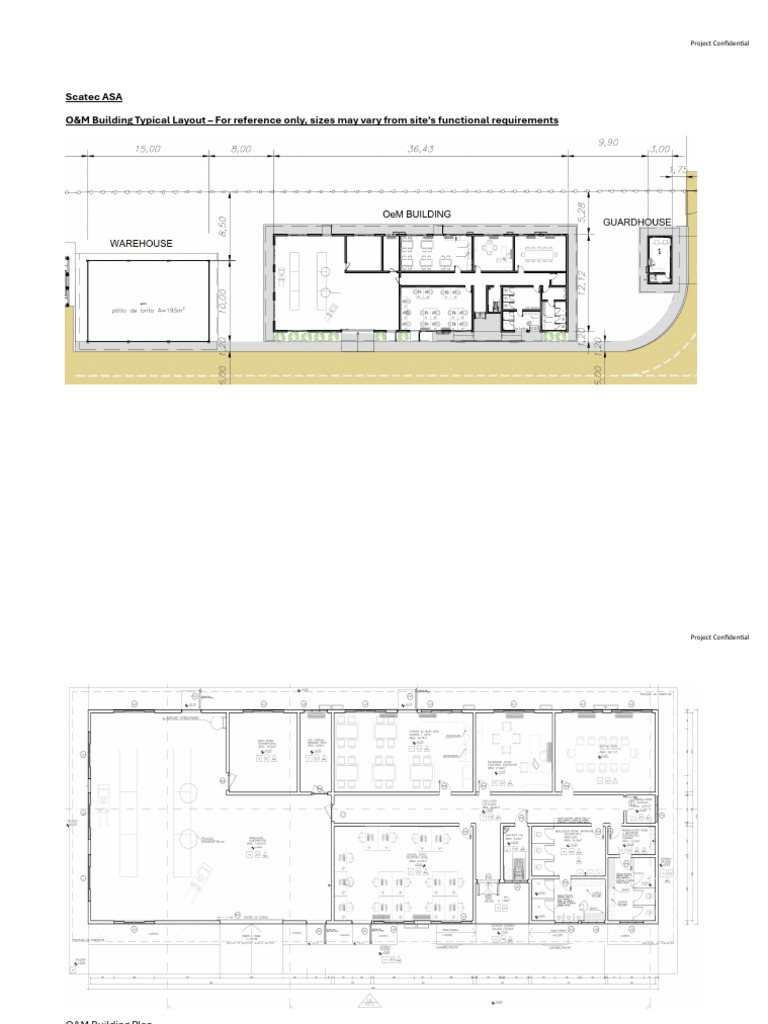 O&M Building Layout and Sections Guide | PDF
