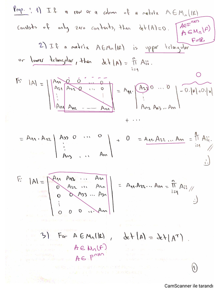 Linear Algebra Week 5-1 | PDF
