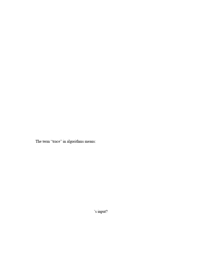 Tutorial_Questions_Algorithms | PDF | Algorithms | Control Flow