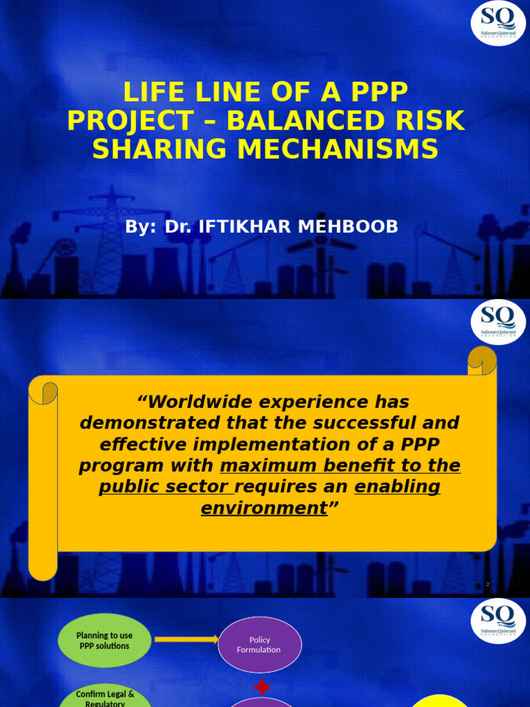 L1 Balanced Risk Sharing Mechanism - Life Line For PPP Projects | PDF ...