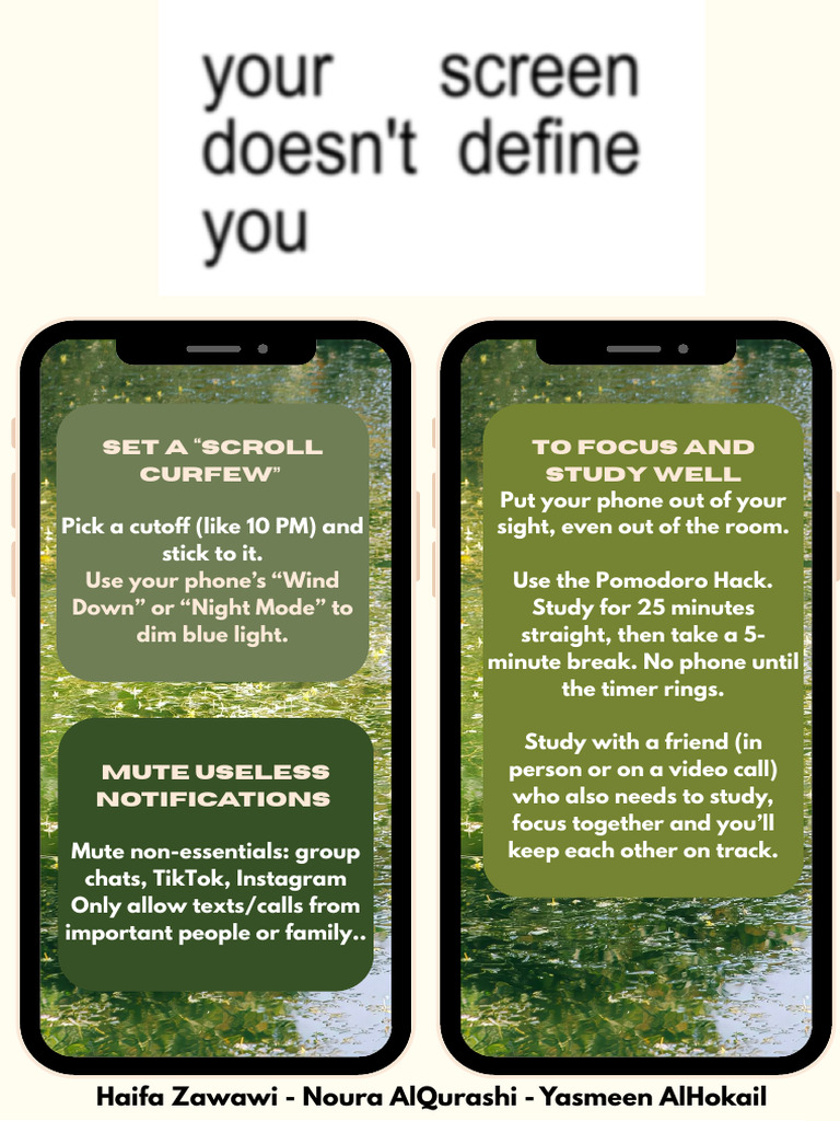 Screentime Poster | PDF
