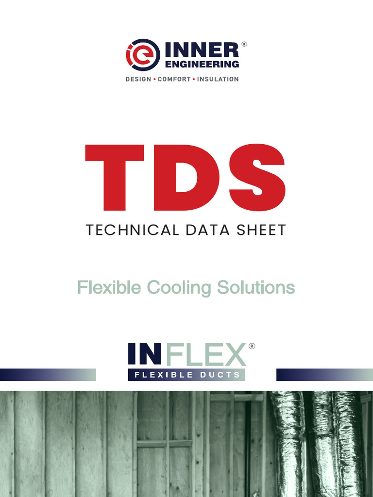 TDS - Insulated INFLEX Flexible Duct | PDF | Duct (Flow) | Building ...