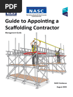 Singapore Scaffold Code of Practice | PDF | Scaffolding
