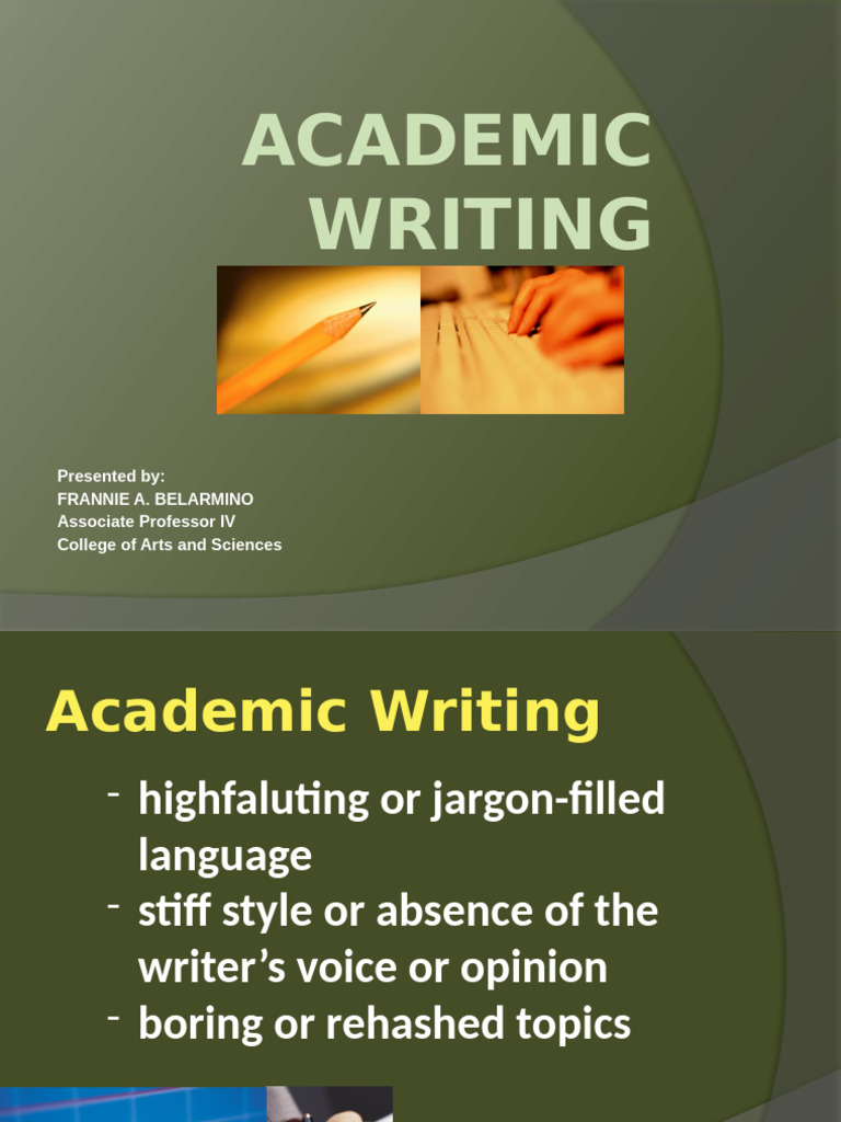 Essentials of Effective Academic Writing | PDF | Information | Punctuation