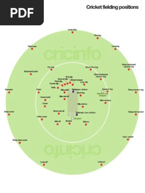 Cricket Field Placings