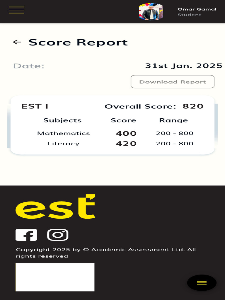 EST Score | PDF