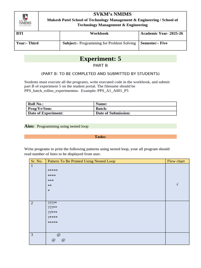 Experiment - 5B PPS 2025-2026 | PDF | Chess | Chess Theory
