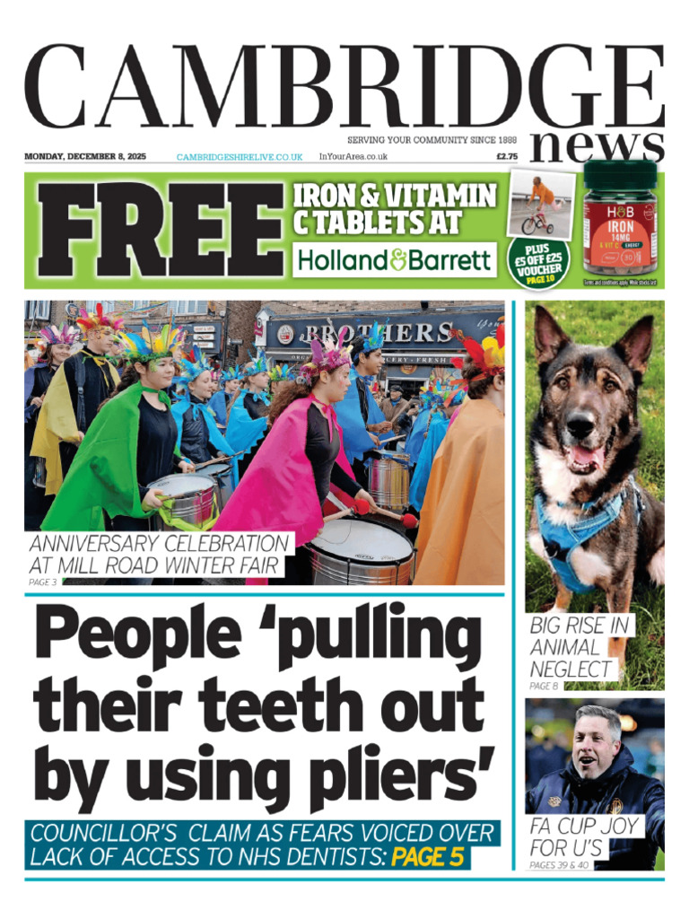 Cambridge News UK 2025-12-08 | PDF
