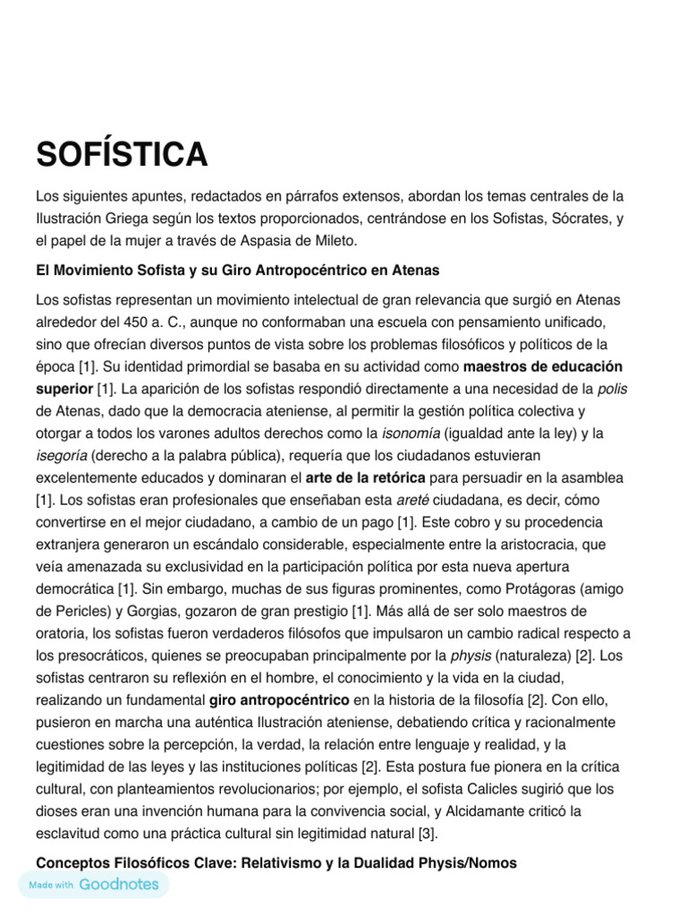 Sofistas, Sócrates y Aspasia en Atenas | PDF | Sócrates | Relativismo