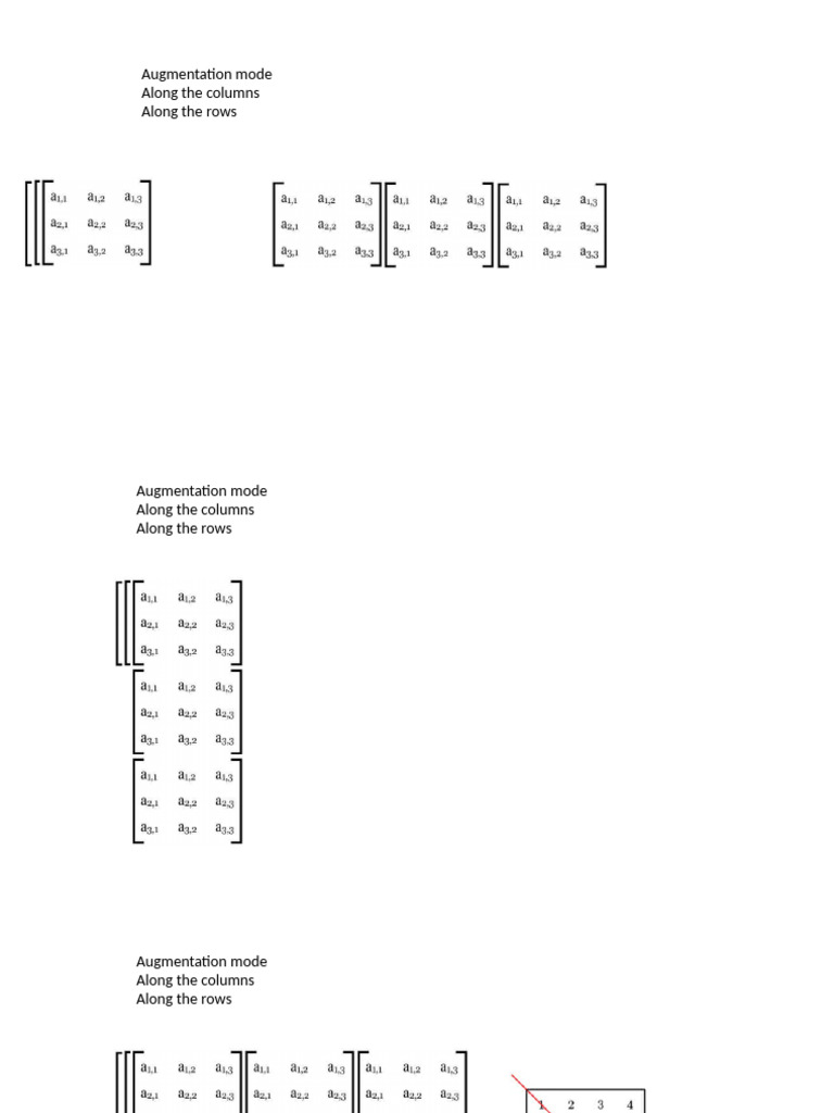 Augmentation Modes | PDF