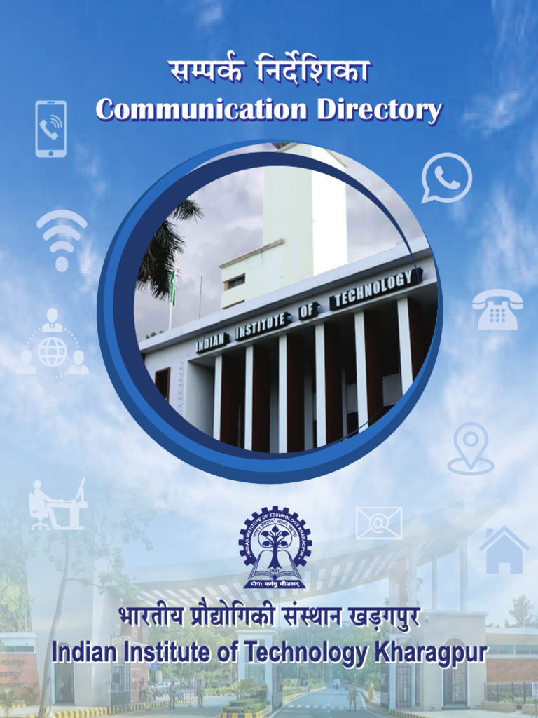 IIT Kharagpur Communication Directory | PDF