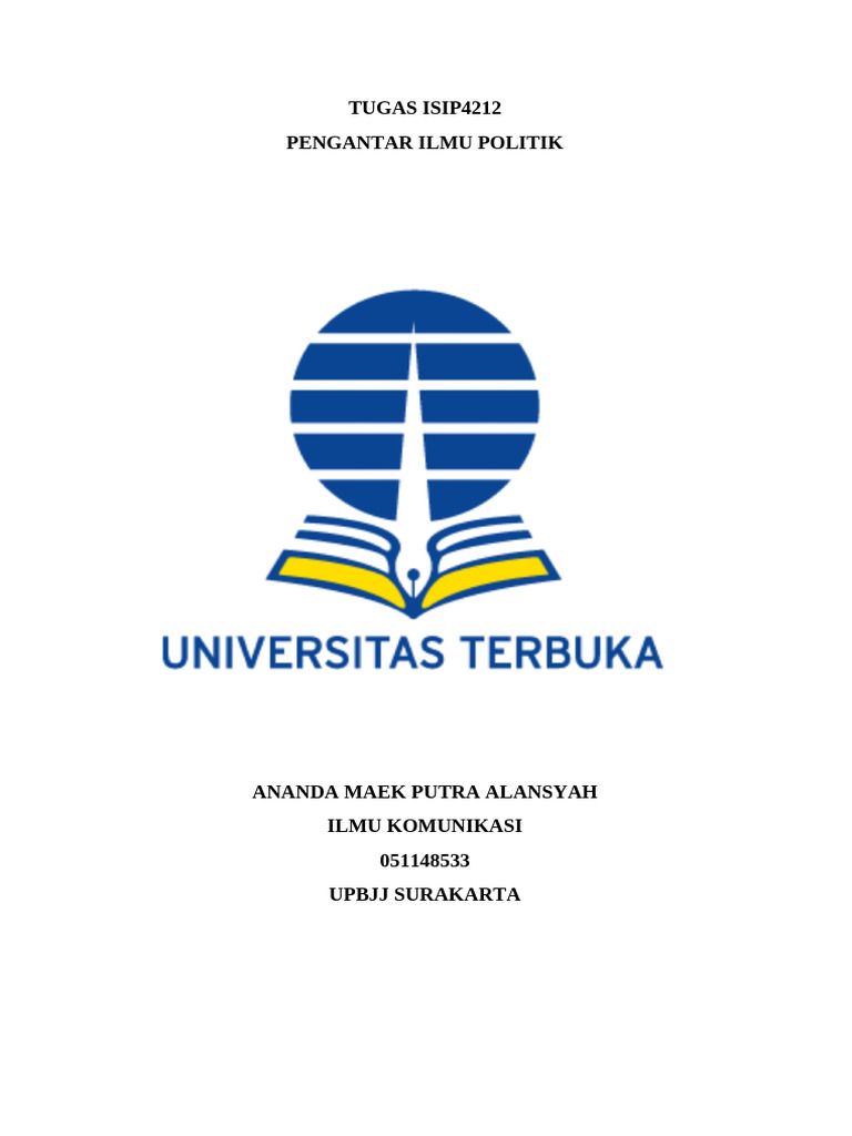 Ananda Maek Putra a 051148533 T1 ISIP4212 | PDF