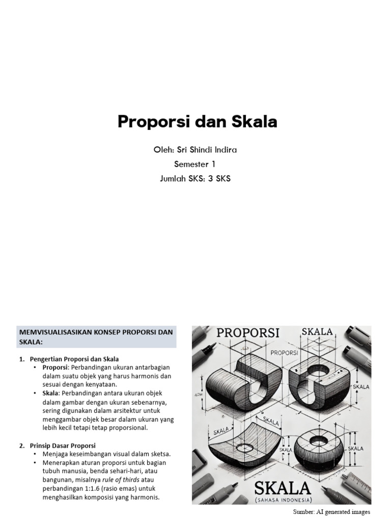 Materi Sketsa 5 | PDF