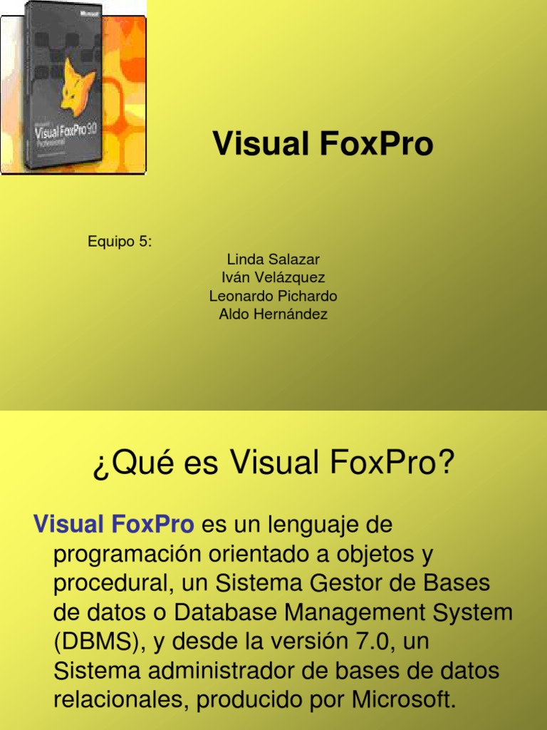 Visual Fox Pro 3 | PDF | Arquitectura de Computadores | Software