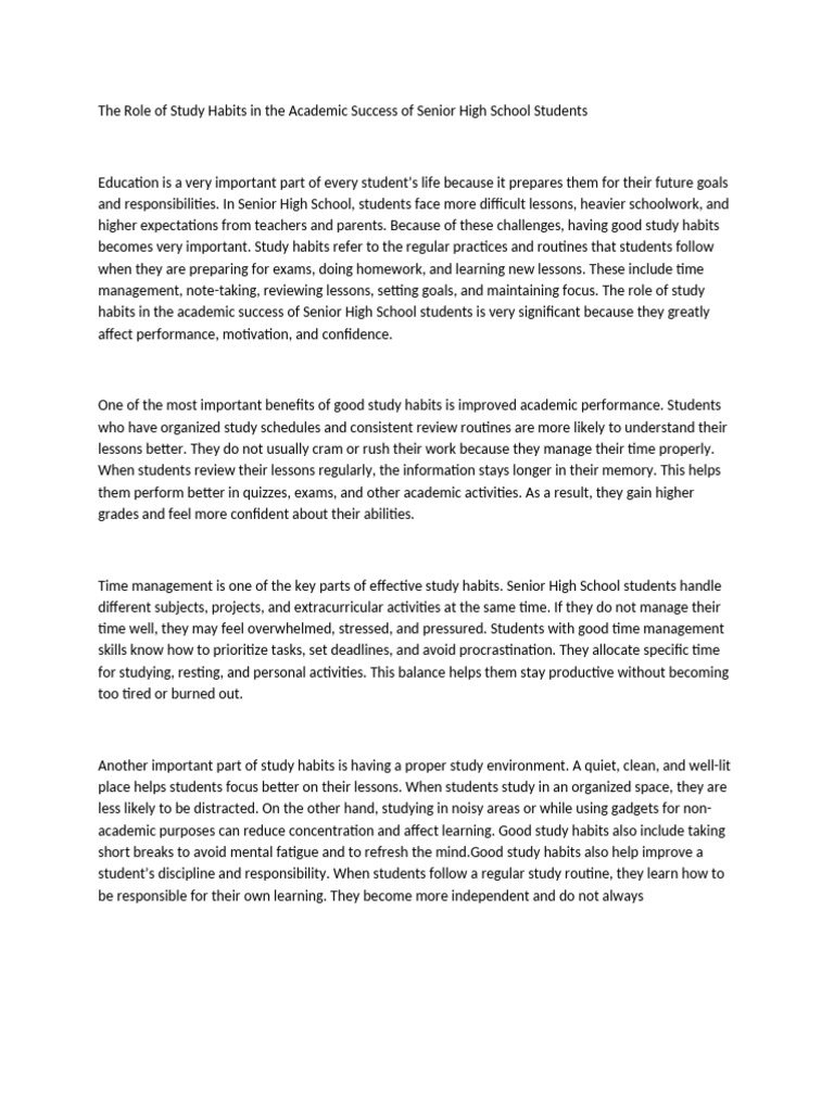 The Role of Stu-WPS Office | PDF | Habits | Behavioural Sciences