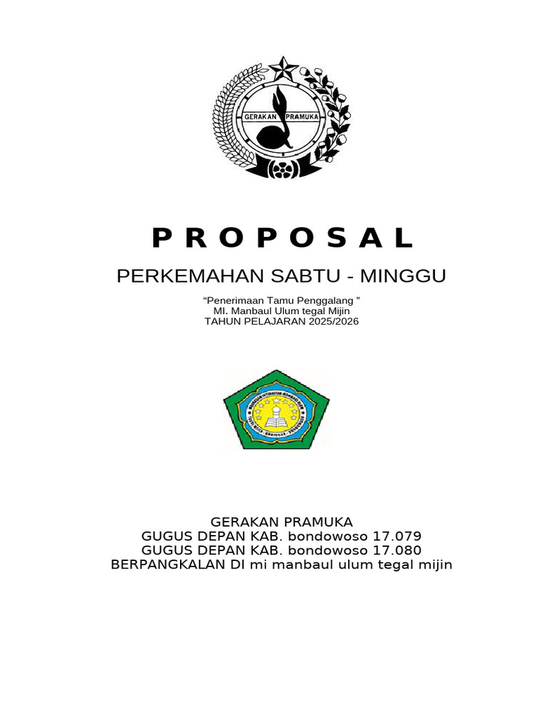 Proposal Persami 2 | PDF