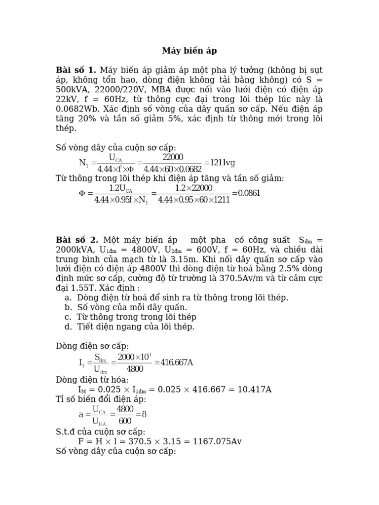 Bài Tap | PDF