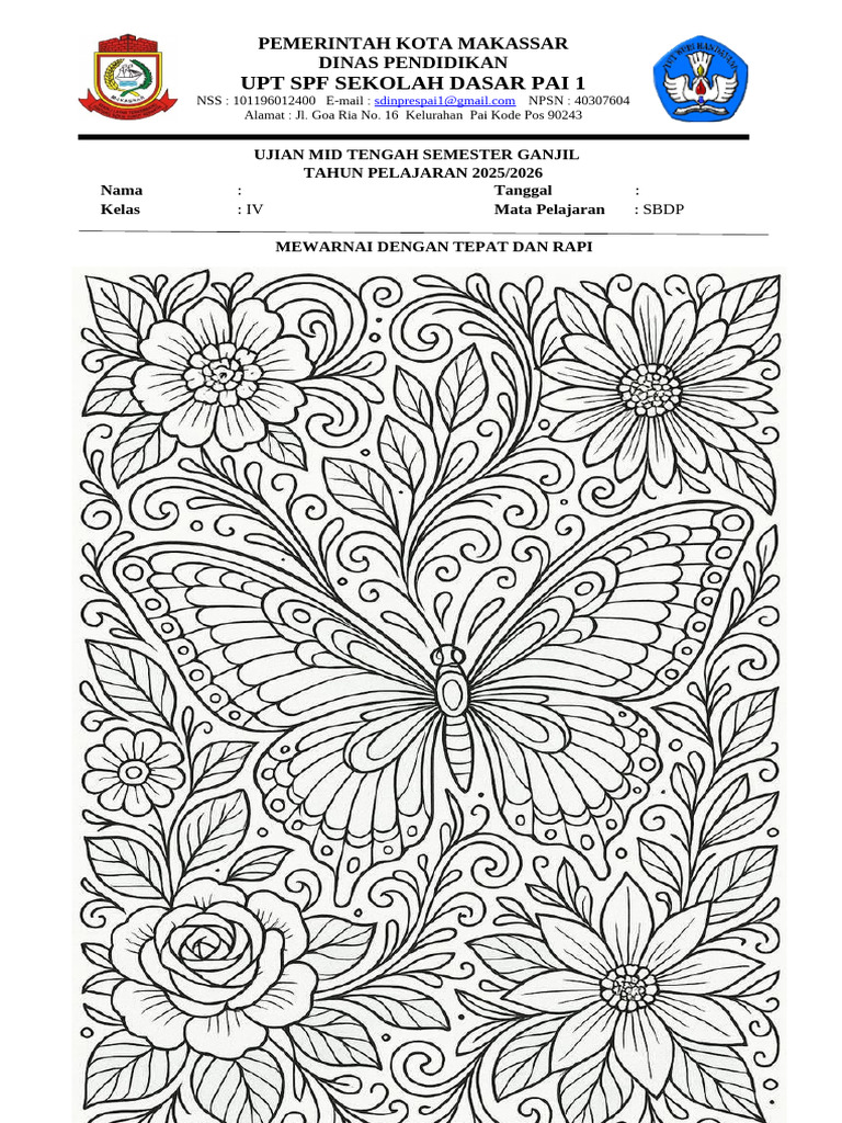 SBDP Mewarnai | PDF