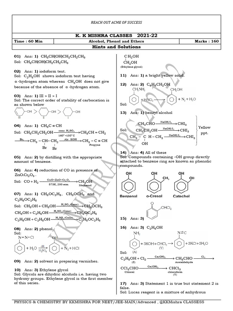51631 Alcohol Sol | PDF | Ethanol | Aldehyde