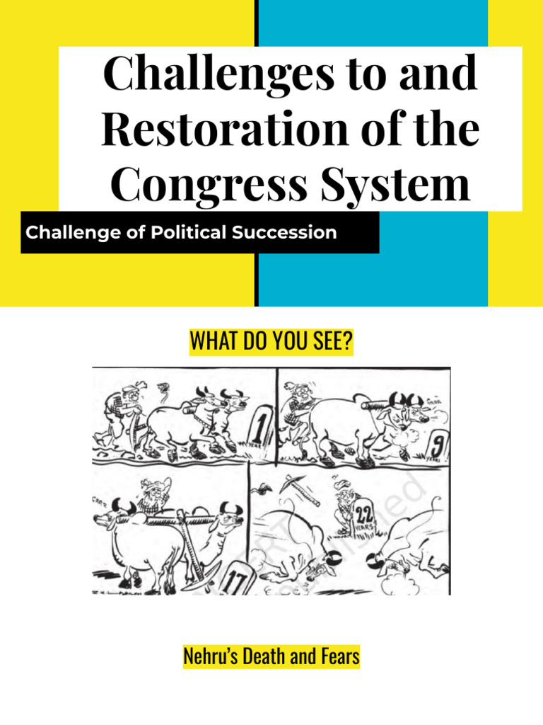 12th Challenge of Political Succession | PDF