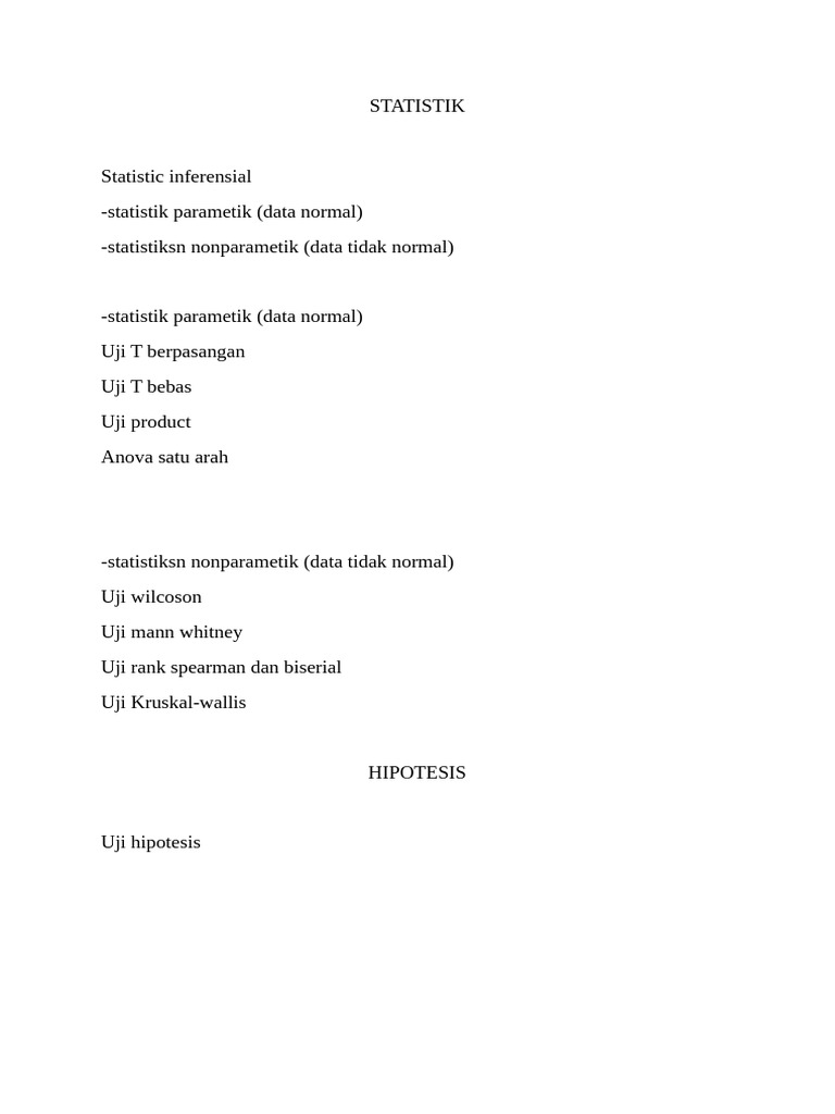 Materi Statistik | PDF