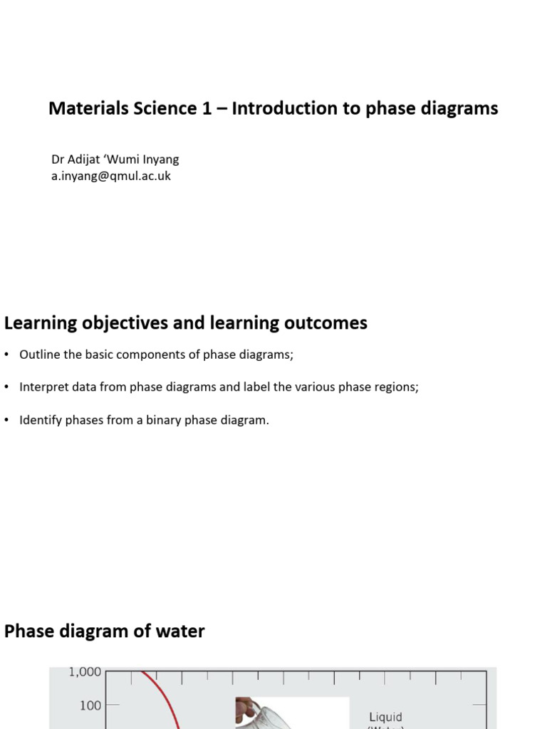 Phase Diagrams_Part 1 | PDF | Phase (Matter) | Phase Diagram