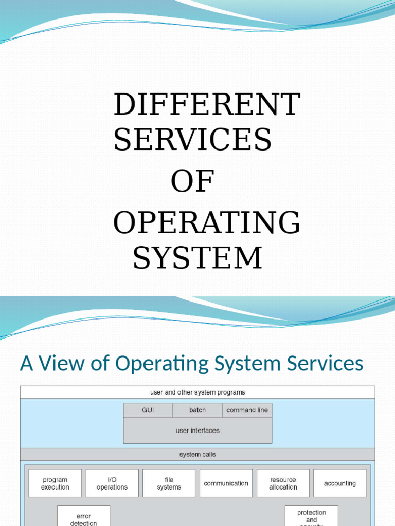 2 Operating System Structures | PDF | Kernel (Operating System) | Operating System