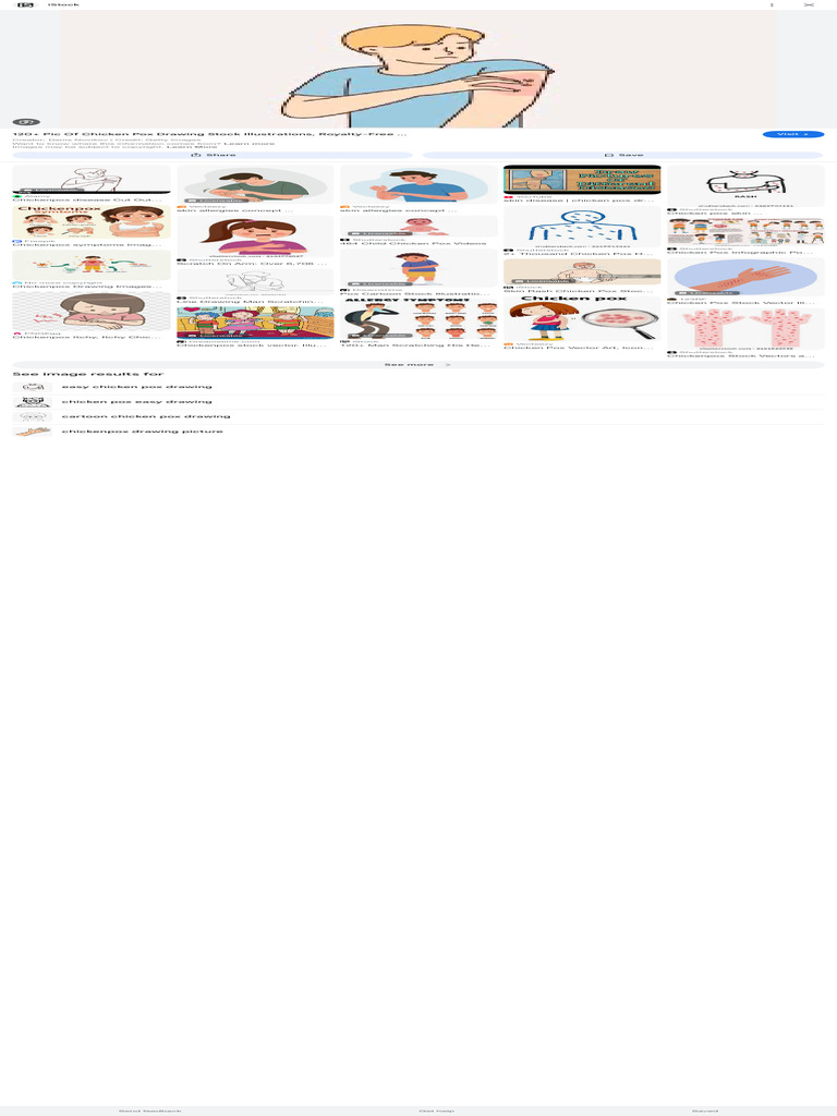 Person Scratching Chickenpox Drawing - Google Search | PDF | Diseases ...