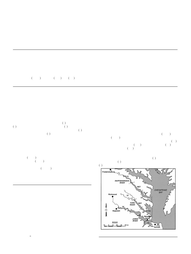 Nutrient and Solids Controls in Virginia's Chesapeake Bay Tributaries ...