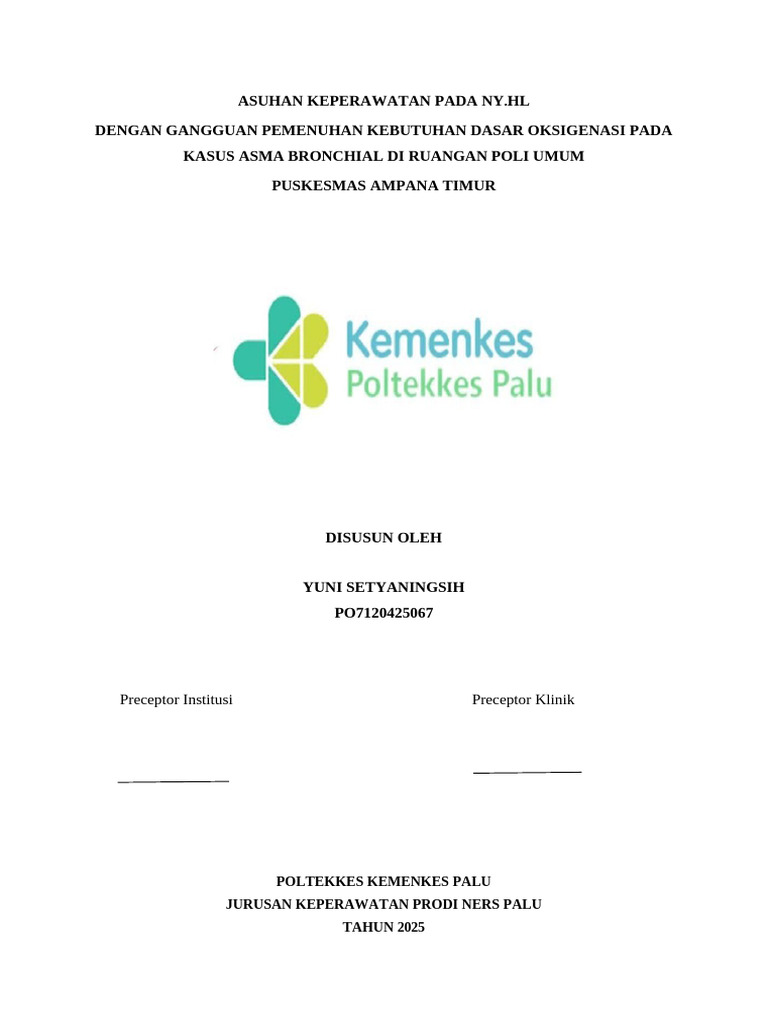 ASKEP ASMA BRONCHIAL | PDF