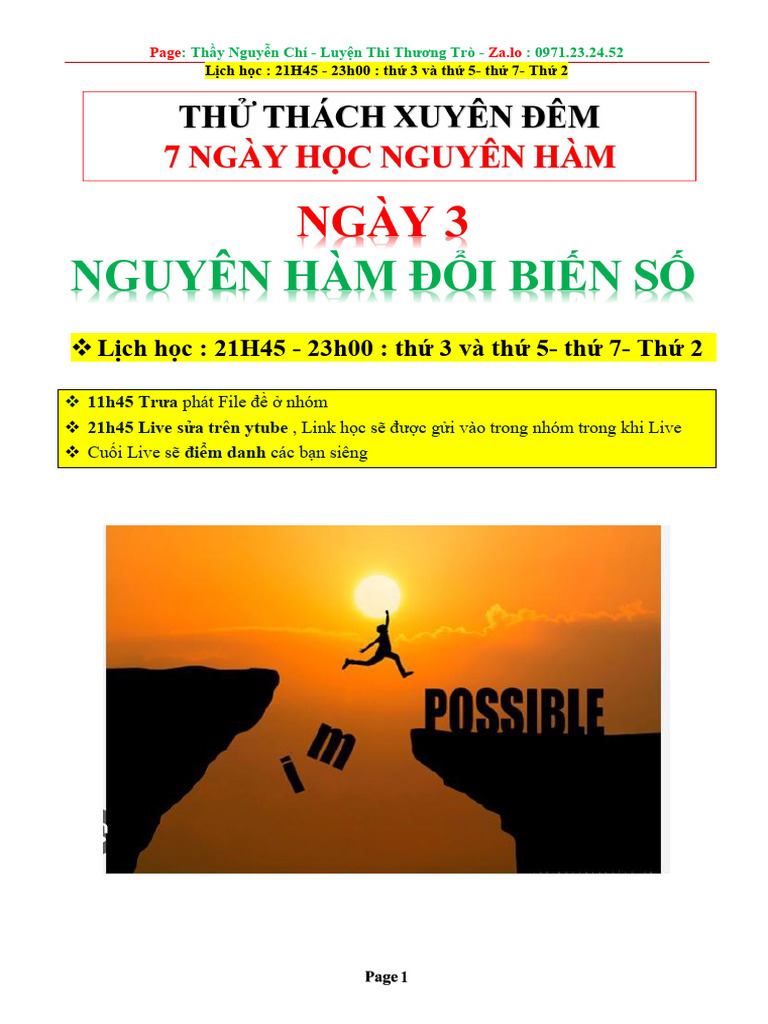 Buoi 3 Xuyen Dem | PDF