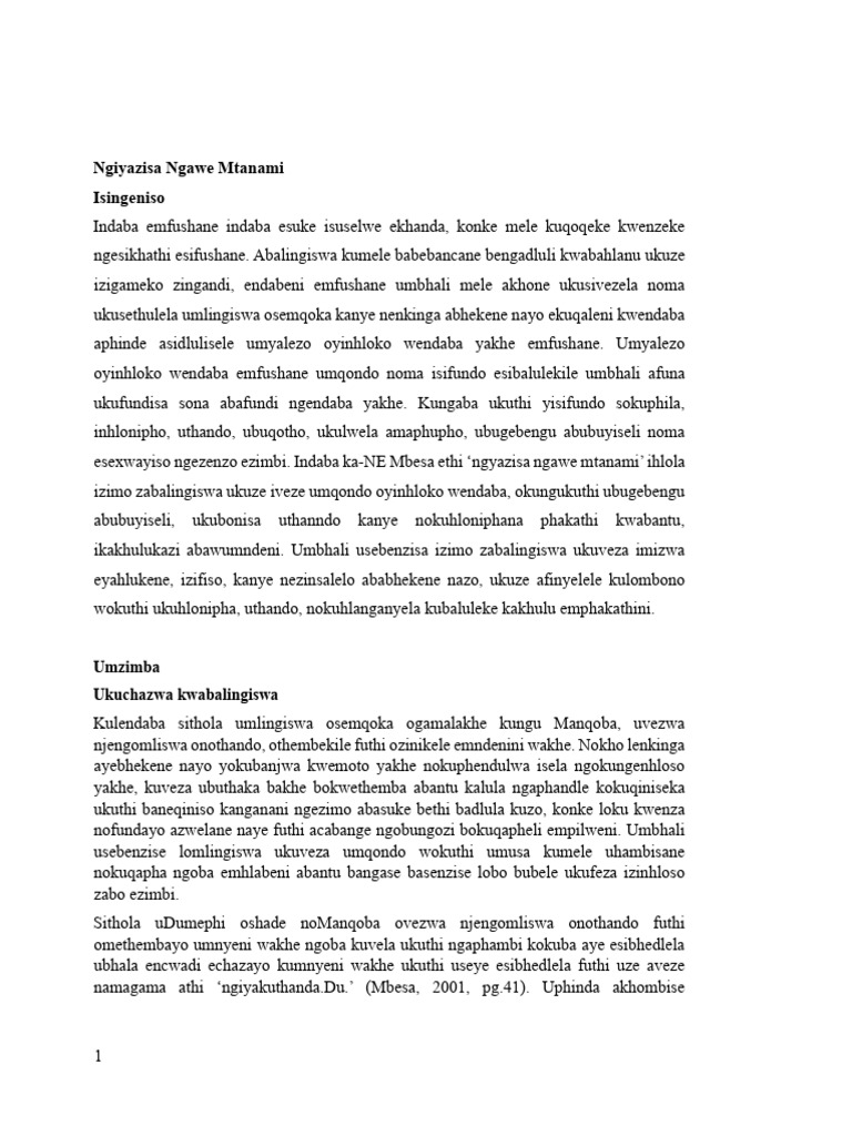 Isiz 2 | PDF