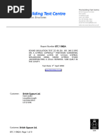 British Gypsum Deflection Head Detail | PDF | Drywall