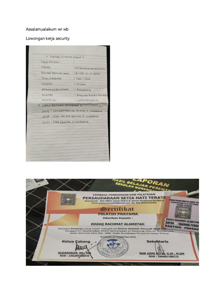 Assalamualaikum WPS Office | PDF