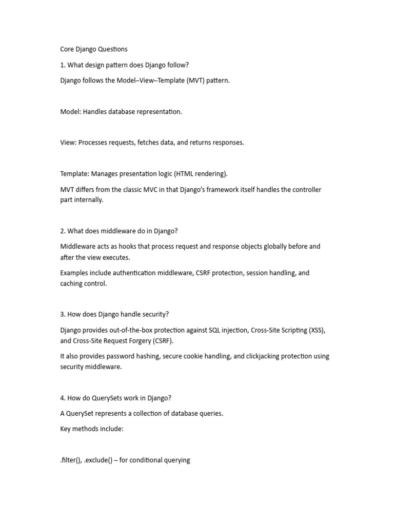 Python Django | PDF | Computing | Software Engineering